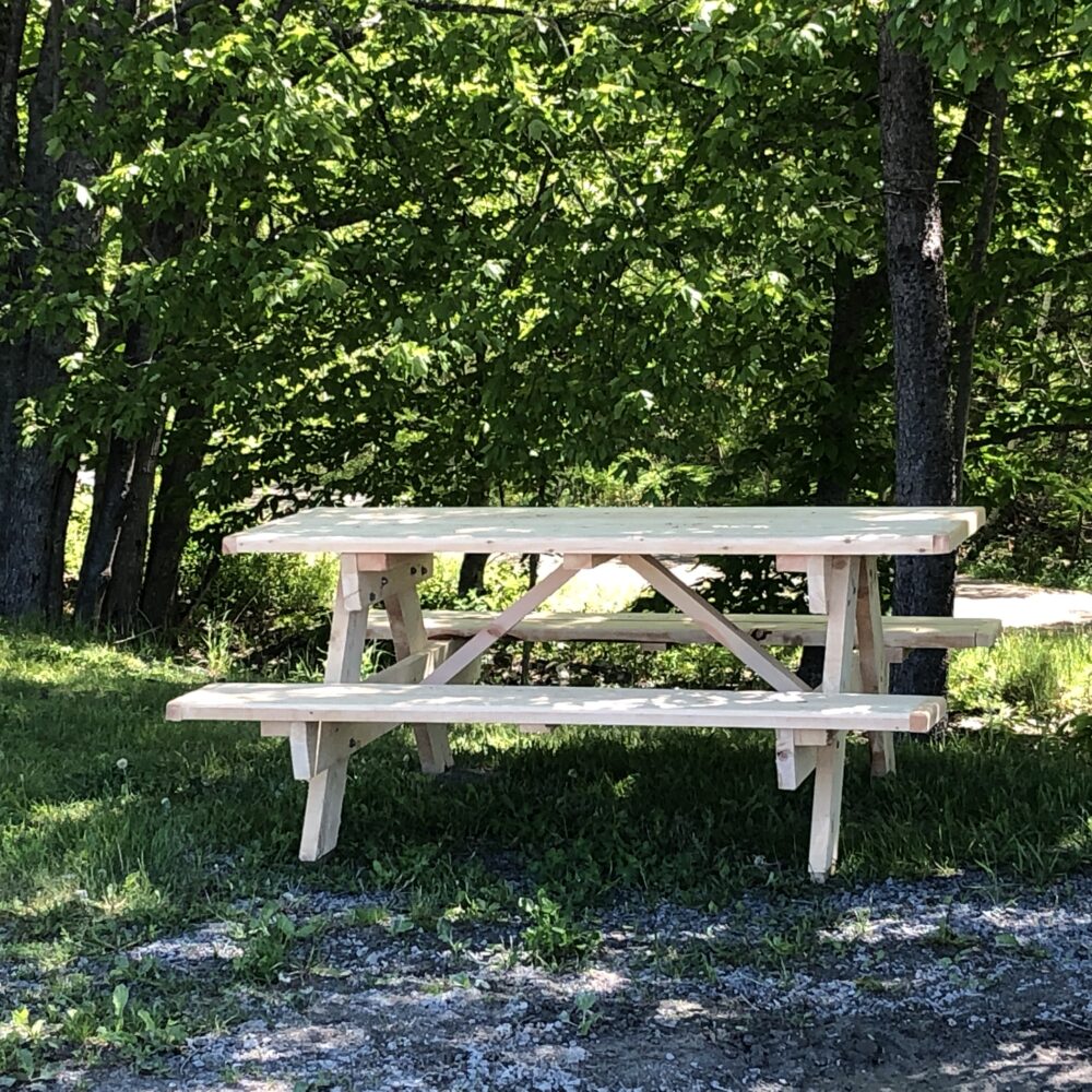 Picnic Tables Have Arrived | Blarney Stone Restaurant